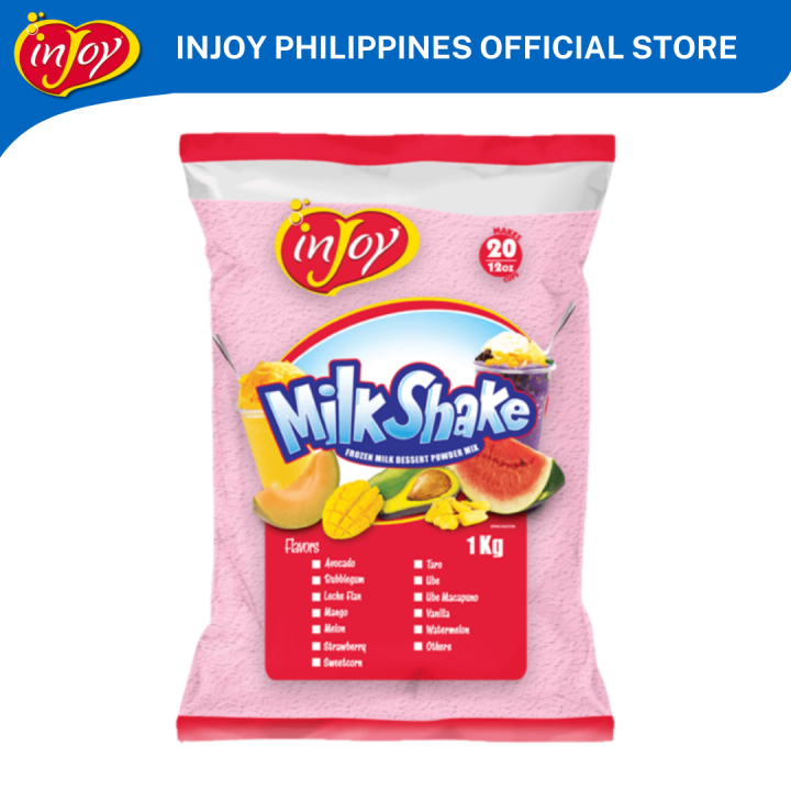 inJoy Strawberry Milk Shake Powder 1kg | Lazada PH