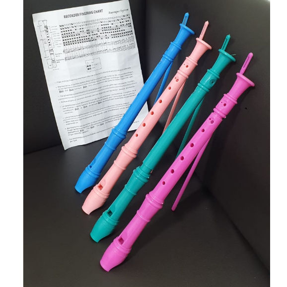 COD Flute with Recorder Fingering Chart Solid Colors | Lazada PH
