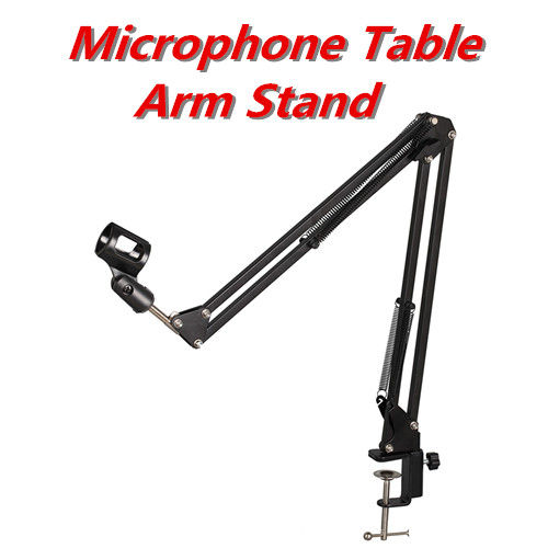 Microphone Table Arm Stand With Mic Holder Table Mounting | Lazada