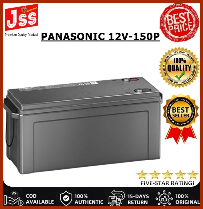PANASONIC BATTERY 12V-150P JSS (ORIGINAL) | Lazada PH