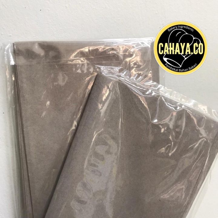 Unbleached Grease Proof Paper For Baking/ Kertas Minyak | Lazada
