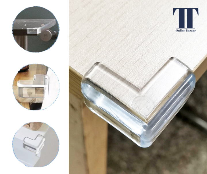 Transparent Baby Proof Children Table Corner Protector Edge & Corner ...