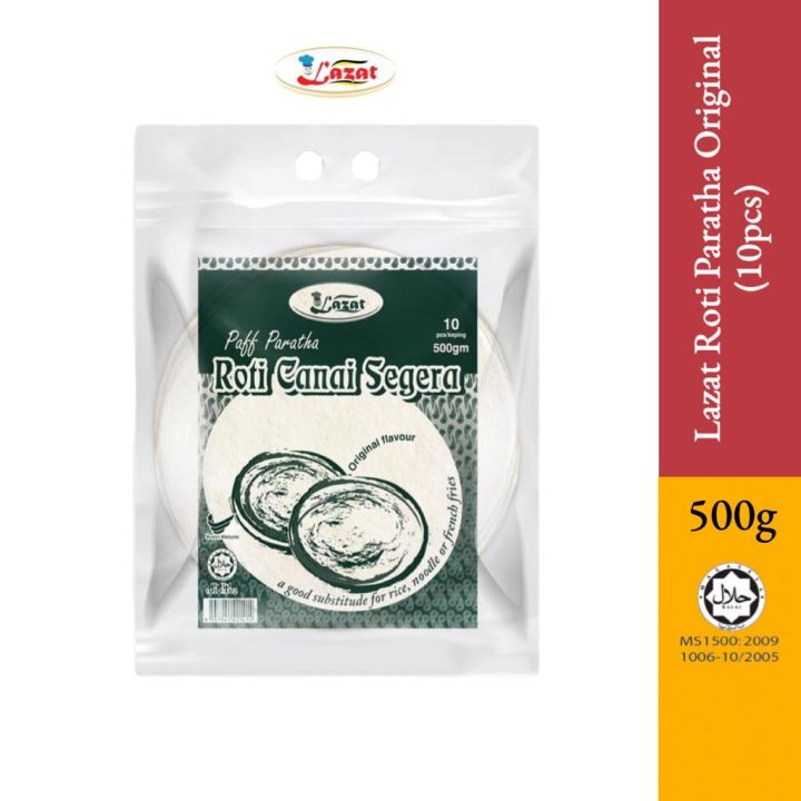 Lazat Roti Canai - Original 10's / Frozen Roti Canai 10pcs | Lazada