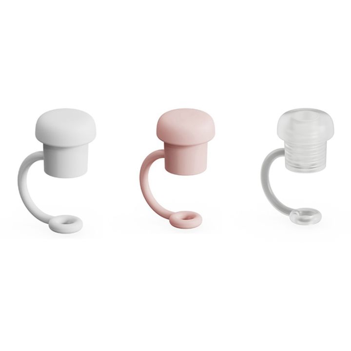 Adjustable Straw Cover Diameter 6mm-10mm,Dishwasher Safe Clear Suction ...