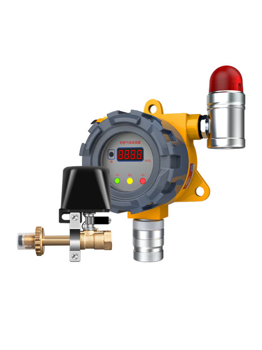 Gas leak alarm commercial automatic shut-off valve special gas propane ...