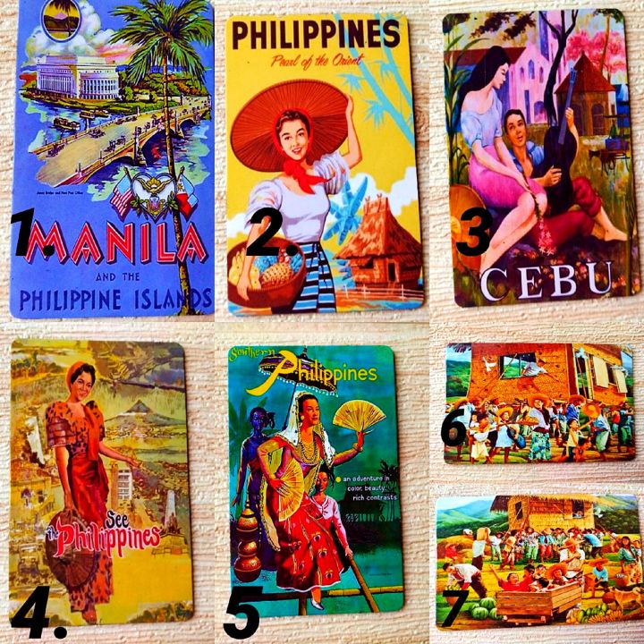 Philippine Culture Design Rubber Ref Magnet Souvenir ( Manila ...