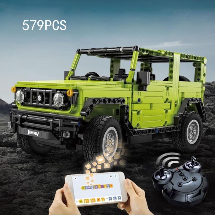 Technical Japan Orv Suzukis Jimny Building Block 1:12 Scale 2.4ghz ...