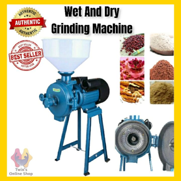HEAVY DUTY WET & DRY PULVERIZER GRINDING MACHINE GOOD FOR RICE/CORN ...