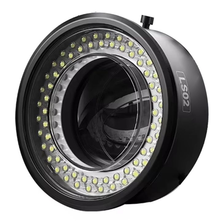 Anti Glare Ultra Bright 64 LED Dual Polarized Microscope Ring Light NO ...