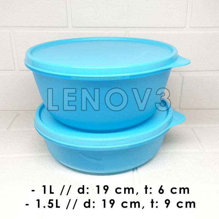 Tupperware MODULAR BOWL SET 1L & 1.5L TUPPERWARE [SC09] | Lazada Indonesia