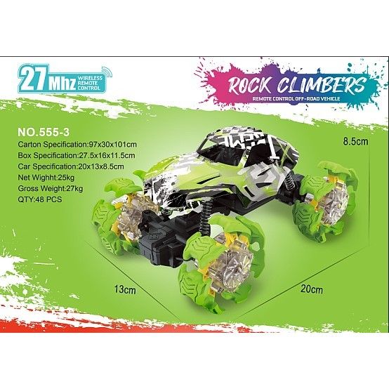 MAINAN ANAK MOBIL REMOTE CONTROL Rock Climbers CAR 4WD 27Mhz OFF ROAD ...