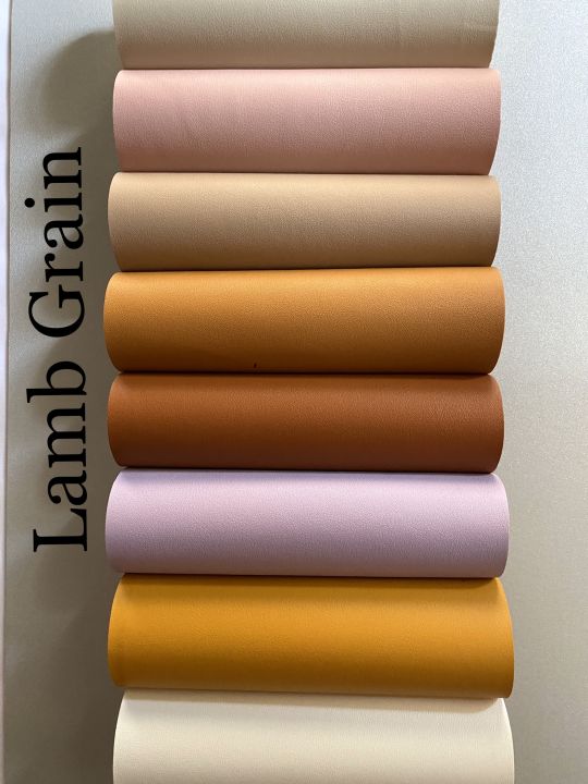 1 METER SANGRA Lamb Grain Faux Leather Vegan Leather Fabric & Material ...