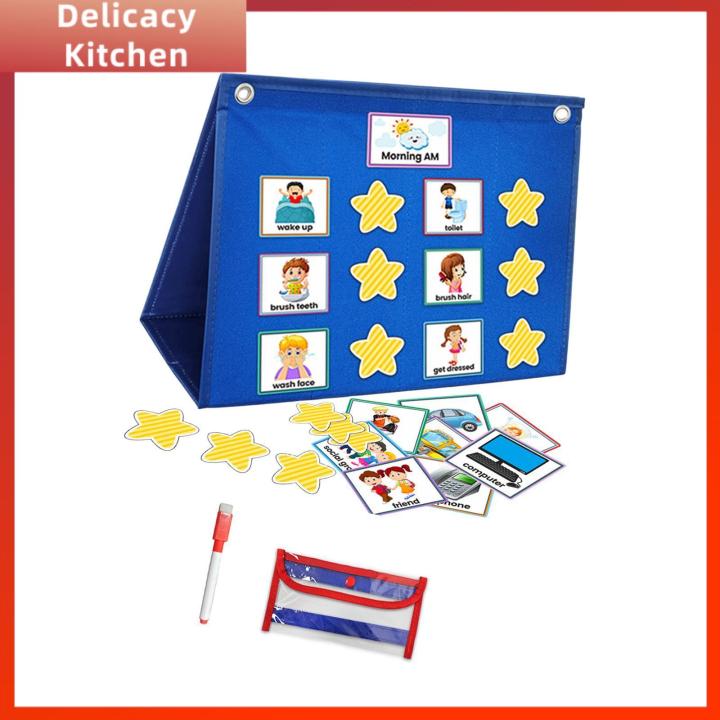 Delicacy Kitchen Visual Schedule for Kids Visual Timetable Visual ...