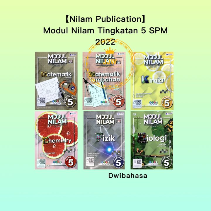 Nilam Publication Buku Latihan Modul Nilam Tingkatan 5 Dwibahasa 2022