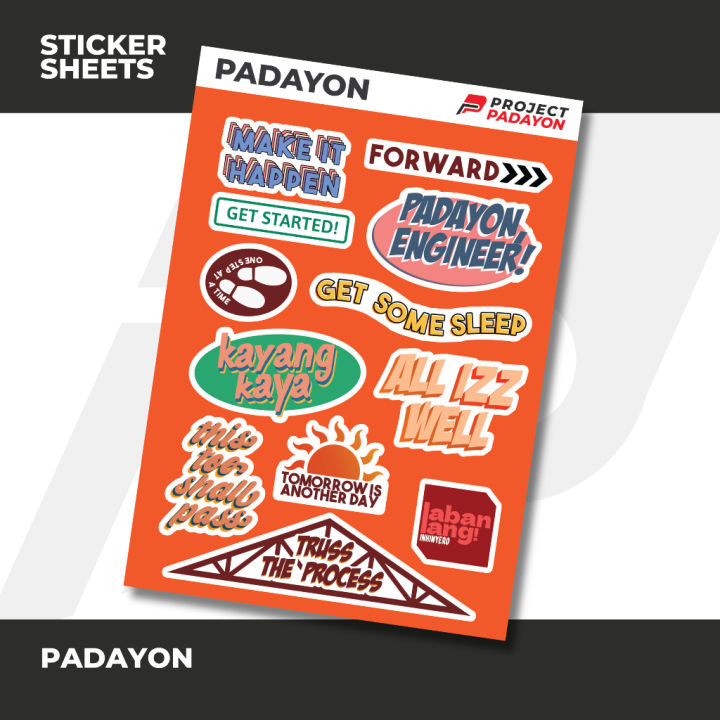 "Padayon" themed stickers | Lazada PH