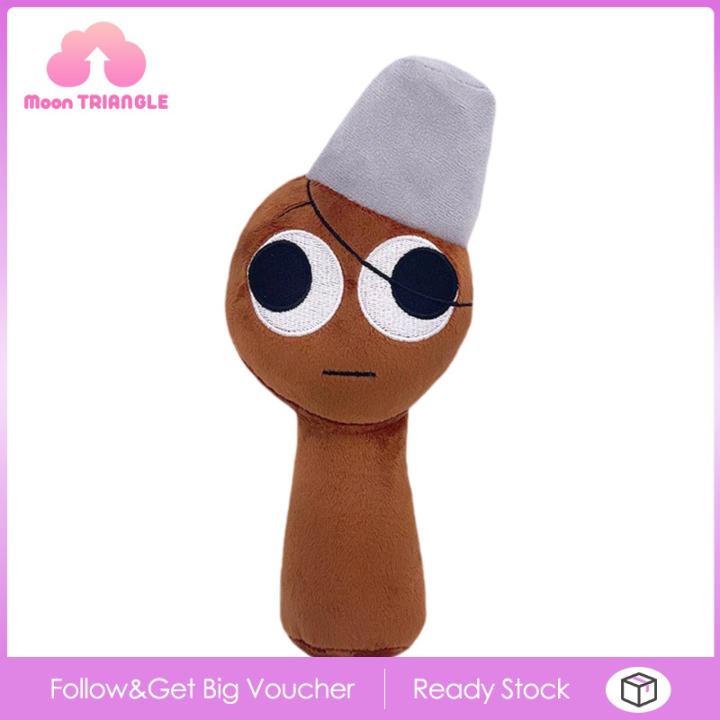 Moon TRIANGLE Sprunki Plush Toy Characters Figure Games Plush Doll ...