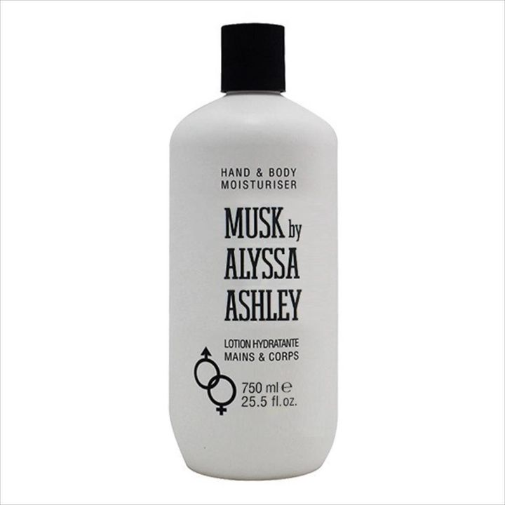 Alyssa Ashley Hand & Body Moisturizer Musk Lotion อลิสซ่า แอชลี่ โลชั่น ...
