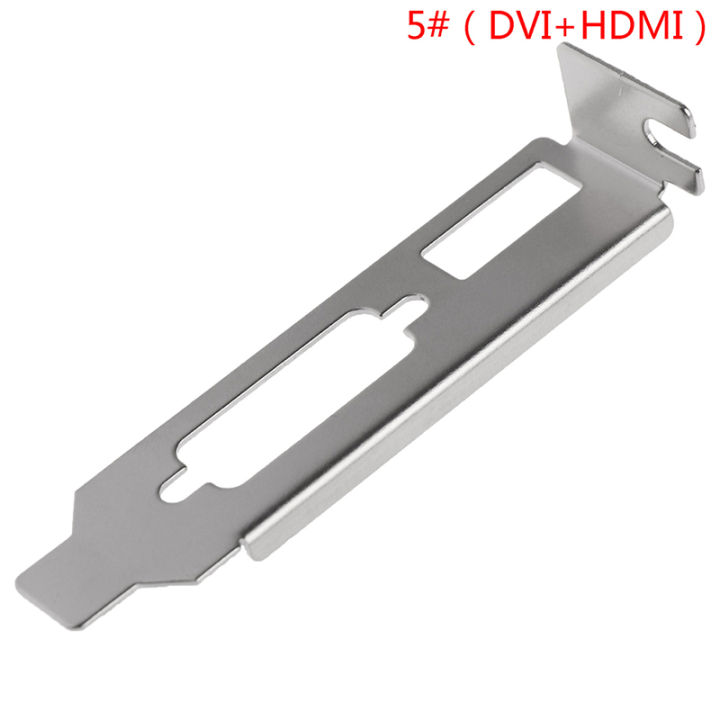 Huan Low Profile Bracket Adapter DVI HDMI VGA Port For Half Height ...