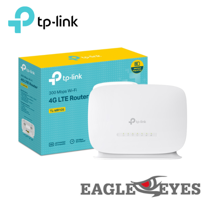 TP-Link TL-MR105 300 Mbps Wireless N 4G LTE Router | Lazada