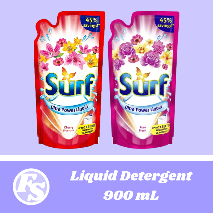 Surf Ultra Power Liquid Detergent 900mL | Lazada PH