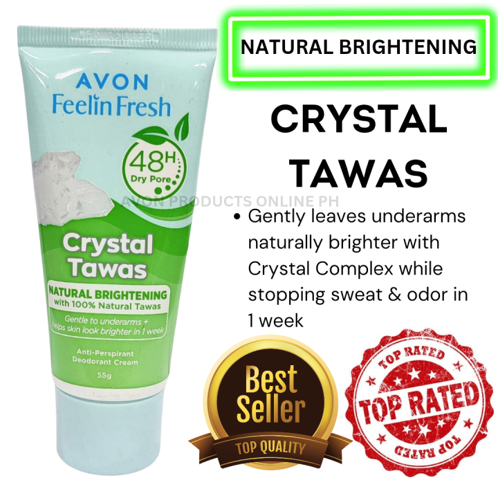 Avon Feelin Fresh Best Seller CRYSTAL TAWAS Underarm Whitening ...