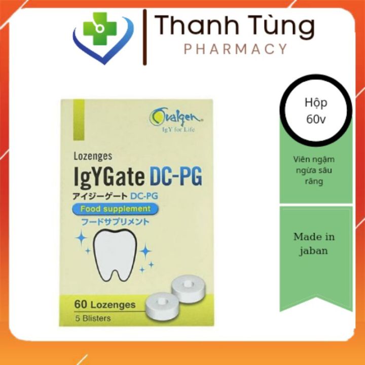 [] Viên Ngậm Chống Sâu Răng Ovalgen Igygate Dc-Pg 60 Viên | Lazada.vn