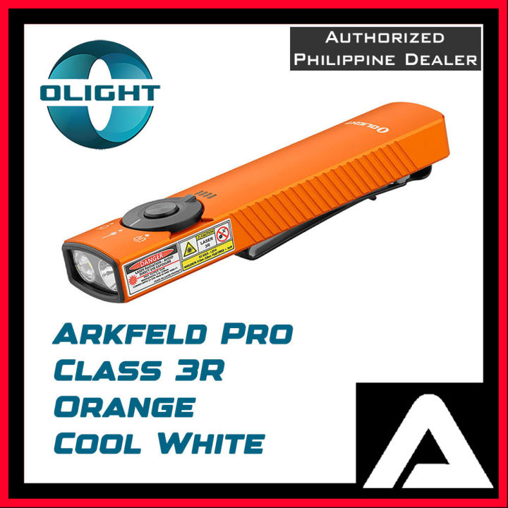 Olight Arkfeld Pro - Orange - Class 3R Green Laser + White LED ...