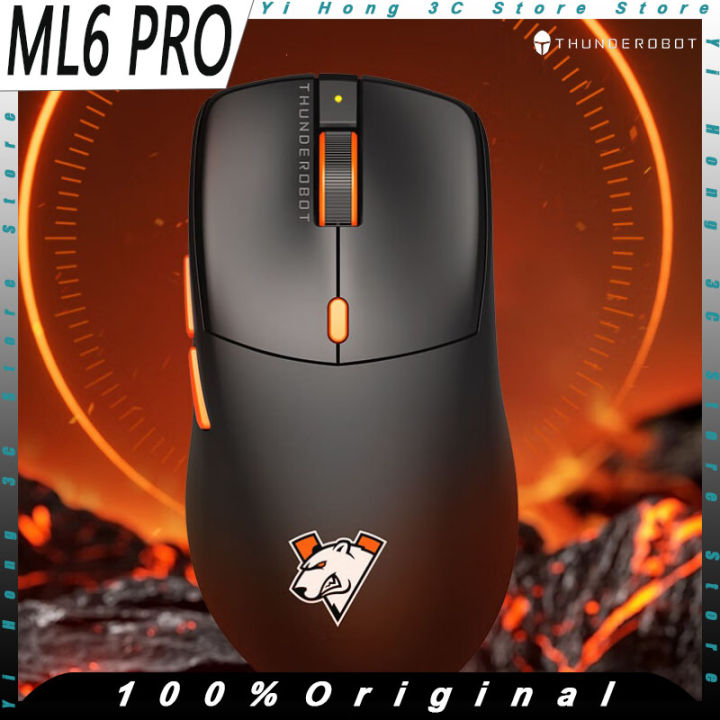 ThundeRobot ML6 PRO Wireless Mouse Tri-mode Lightweight PAW3395 ...