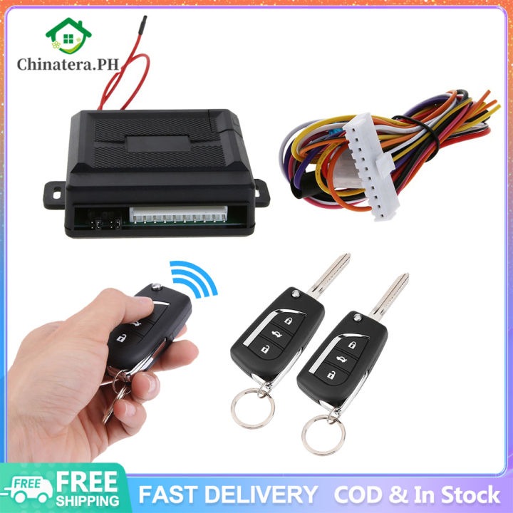 [Fast Delivery] Universal Car Central Door Lock Keyless Entry System ...
