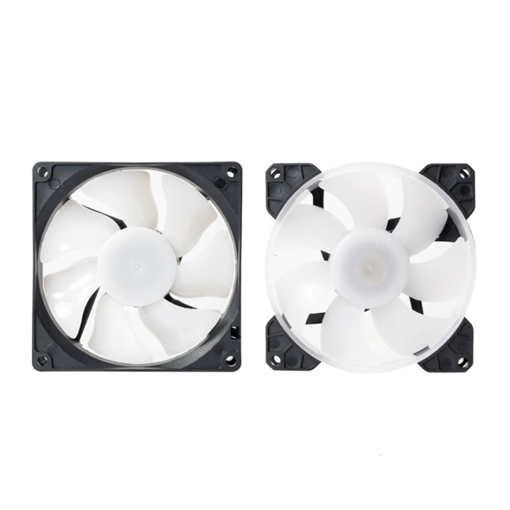 Quiet 90mm PC Case Cooling Fan Quiet 12V ARGB 5V 3Pin Computer Fan ...