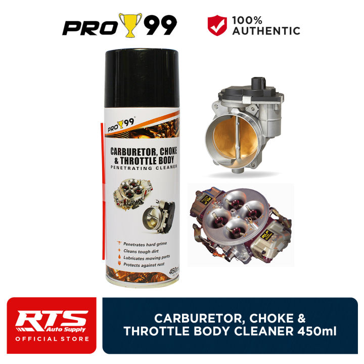 Pro-99 Carburetor / Choke / Carb / Throttle Body Cleaner 450ml PCC-135 | Lazada PH