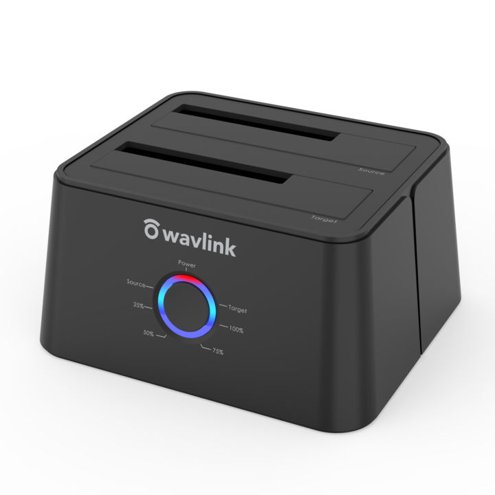Wavlink 32TB(2×16TB) USB 3.0 to SATA Dual Bay portable hard disk ...