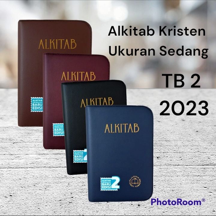 Alkitab Kristen Sedang Terjemahan Baru Edisi 2 TB2 054 Sampul Resleting ...