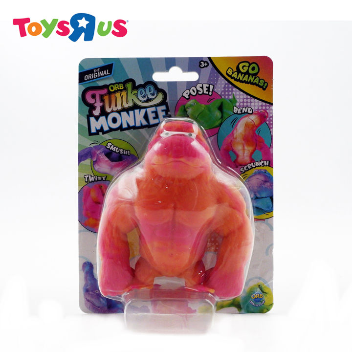 The Original Orb Funkee Monkee Mega Squishy Toys Go Bananas! - Orange ...