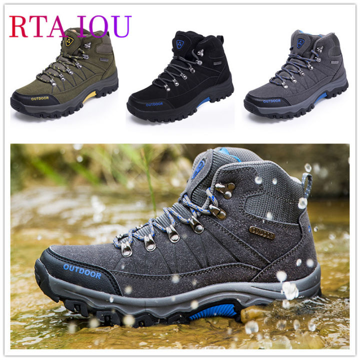 RTA IOU Plus Size 39-46 Men Hiking Shoes Waterproof Male Outdoor ...