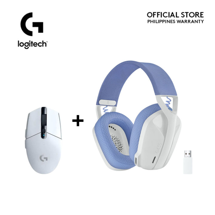 Logitech G304 Lightspeed Wireless Gaming Mouse + G435 Lightspeed ...
