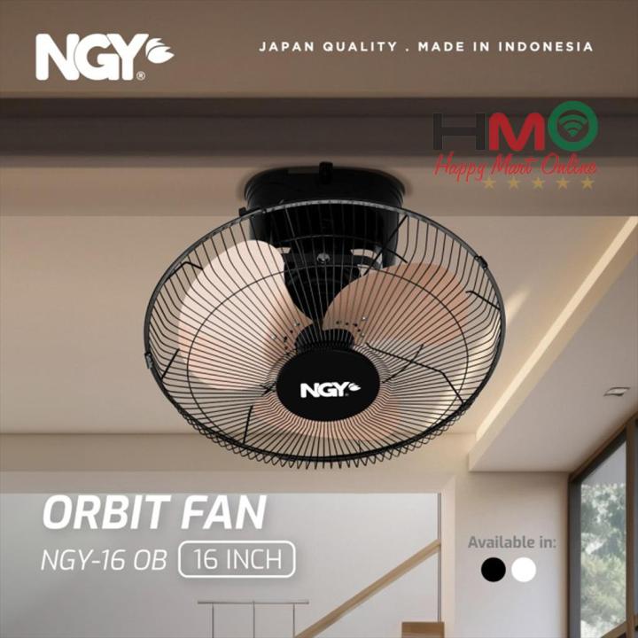 NGY Orbit Fan 16 Inch Baling Besi Auto Fan Nagoya NG 16 OB Kipas Angin ...