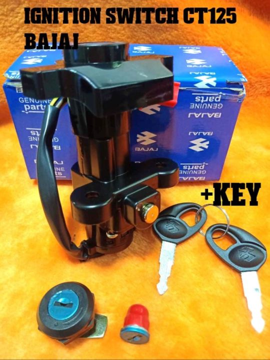 IGNITION SWITCH CT125 BAJAJ GENUINE | Lazada PH