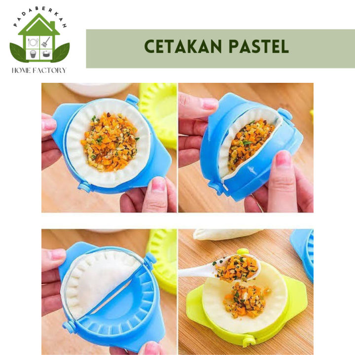 Cetakan Pastel Cireng Isi Pangsit Dumpling Gyoza Mold Plastik | Lazada ...