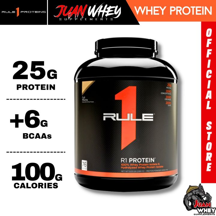Rule 1 R1 Whey ISOLATE Protein 5LBS - Fast-Acting Pure Hydrolysate ...