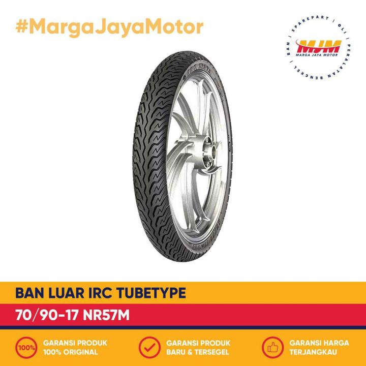 Ban Luar IRC NR57M 70/90-17 Tubetype | Lazada Indonesia