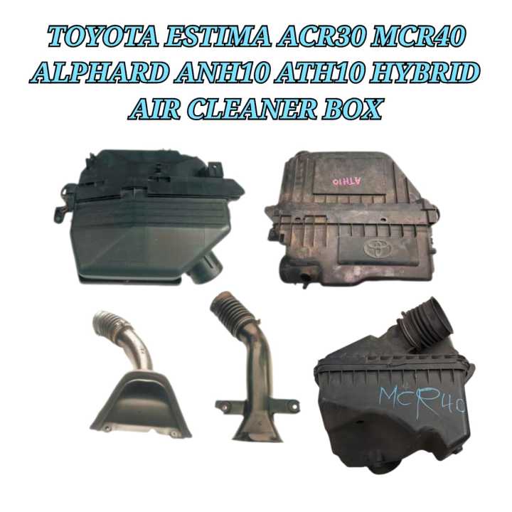 Air Cleaner Box / Hose Toyota Estima ACR30 MCR40 Alphard ANH10 ATH10 ...