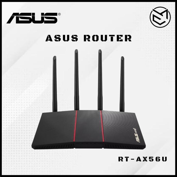 ASUS RT-AX56U Dual-band WiFi6 Gigabit Home 5G Gaming Wireless Router ...