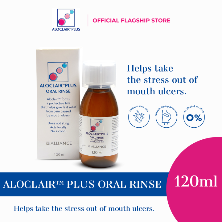 [ALOCLAIR PLUS OFFICIAL] Aloclair™ Plus Mouthwash Oral Rinse 120ml ...