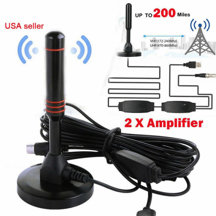 Easy installation tv plus antenna indoor for all channel digital ...
