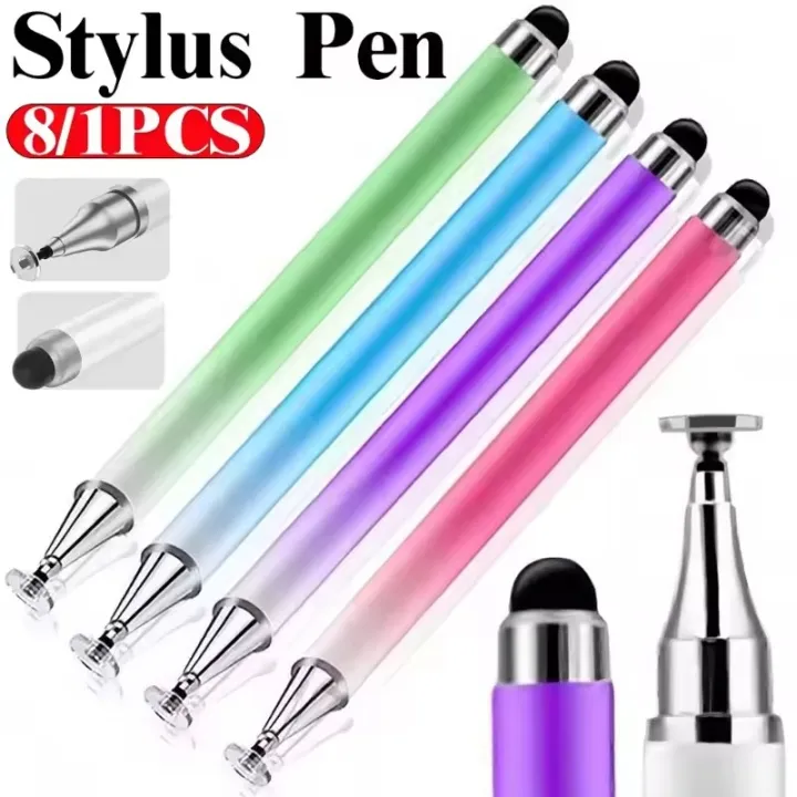 8Pcs Tablet Stylus Pen for Tablet Android iPhone iPad 9 10 Universal ...