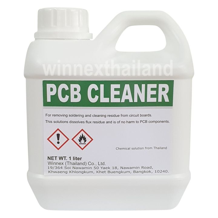 PCB Cleaner (1 Liter) น้ำยาล้างบอร์ด แผงวงจรอิเล็กทรอนิกส์ บอร์ดมือถือ ...