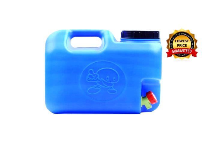 Small Water Containers 10 Liters / 2.5 Gallon Capacity Blue | Lazada PH