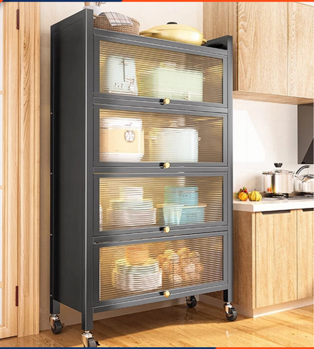 Rak Kabinet Dapur Kitchen Cabinet Rack Microwave Oven Cabinet Kitchen ...