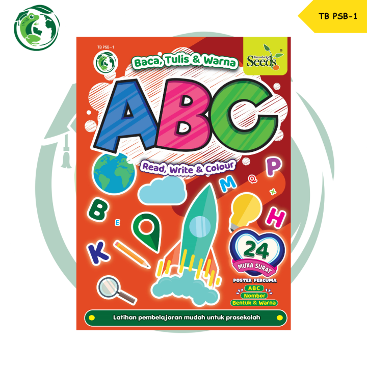 TOAD BOOK : BACA TULIS DAN WARNA PRASEKOLAH (TB PSB) | Lazada